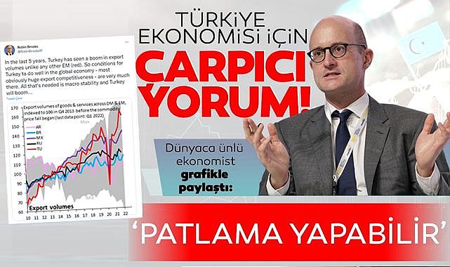 Dünyaca ünlü ekonomist Robin Brooks'un Türkiye Yorumu - Ekonomi - Van ...